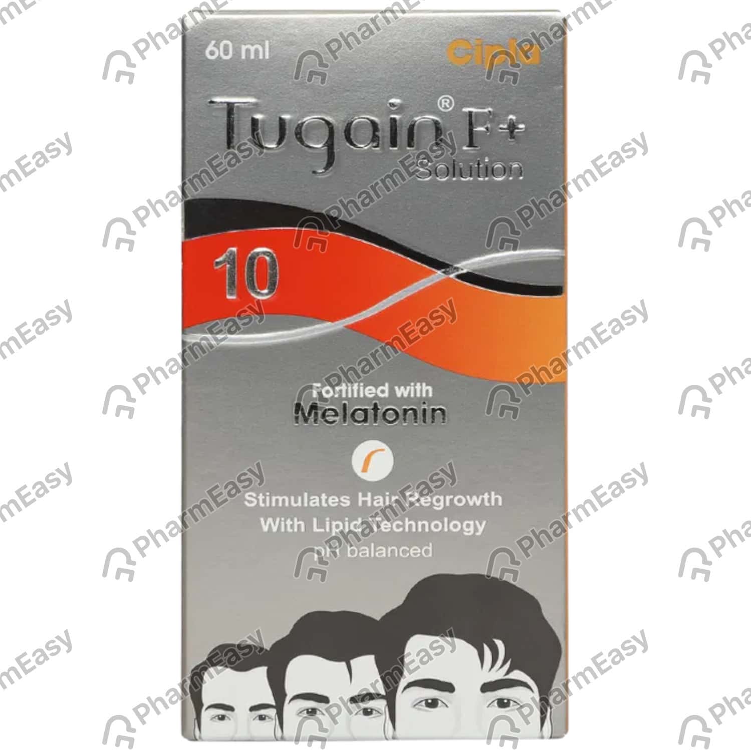 Tugain F Plus 10% Bottle Of 60ml Solution: Uses, Side Effects, Price ...