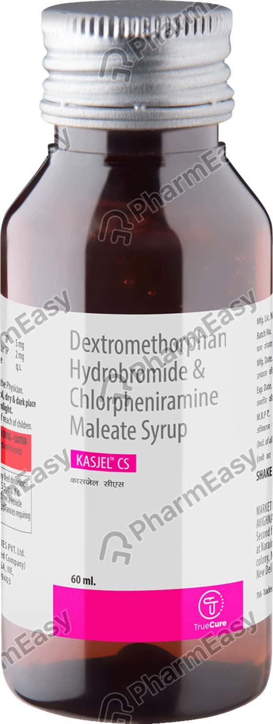 Kasjel Cs Bottle Of 60ml Syrup: Uses, Side Effects, Price & Dosage ...