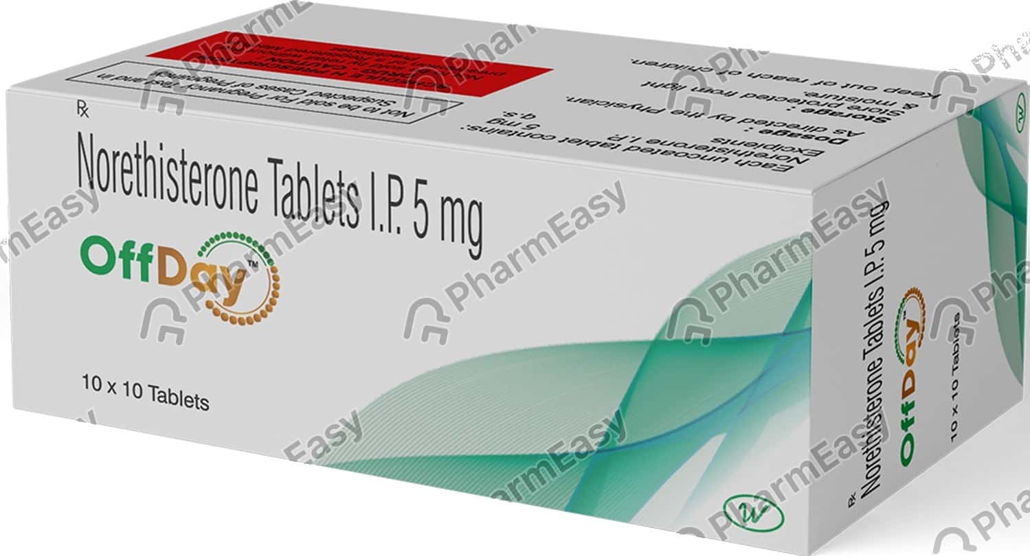 Offday 5 MG Tablet (10): Uses, Side Effects, Price & Dosage | PharmEasy