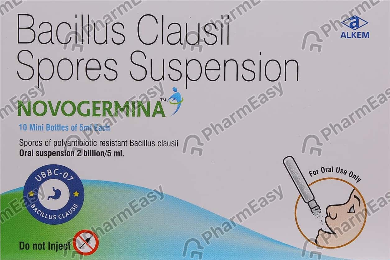 Novogermina 2 BILLION/5ML Suspension (50): Uses, Side Effects, Price ...