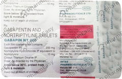 Gabapin NT 200 Tablet: Uses, Side-effects, Price, Dosage & More Info ...