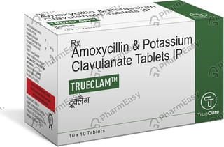 Trueclam Strip Of 10 Tablets: Uses, Side Effects, Price & Dosage ...