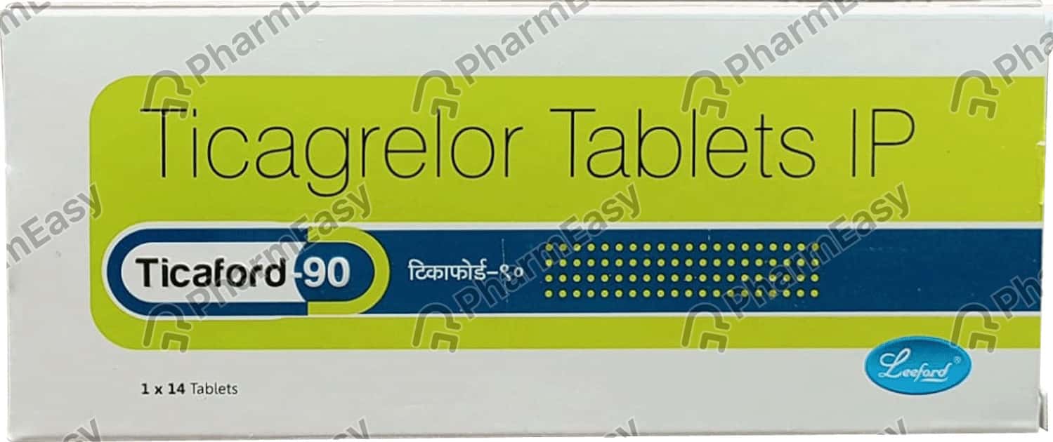 Ticaford 90 MG Tablet (14): Uses, Side Effects, Price & Dosage | PharmEasy