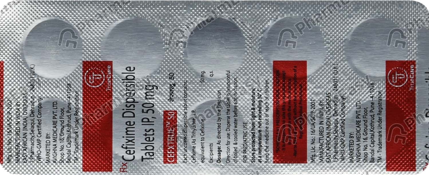 Cefxtru 50 MG Tablet (10): Uses, Side Effects, Price & Dosage | PharmEasy