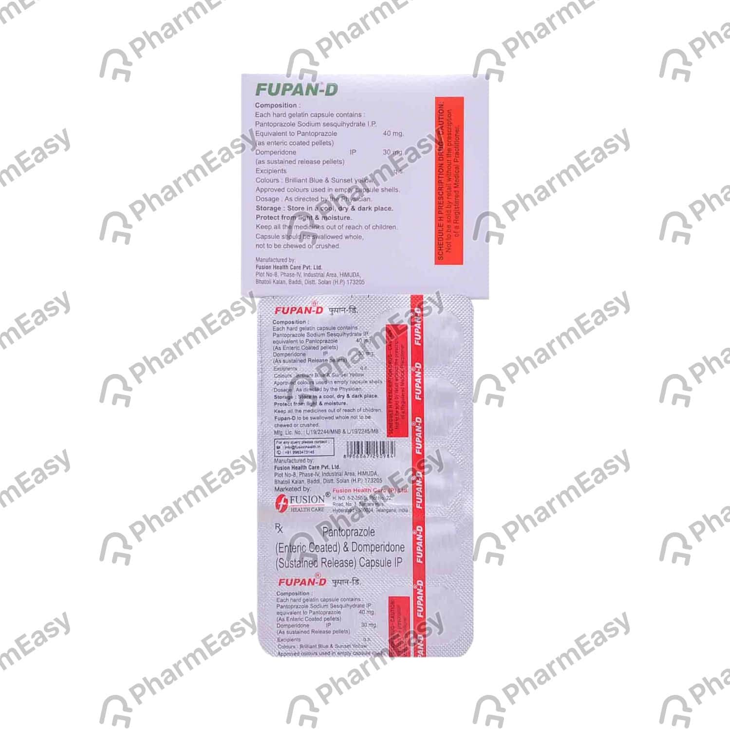 Fupan D Strip Of 10 Capsules: Uses, Side Effects, Price & Dosage ...