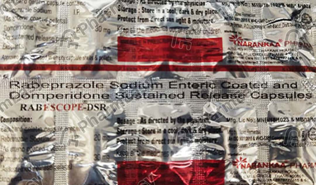 Rabescope Dsr Strip Of 10 Capsules: Uses, Side Effects, Price & Dosage ...
