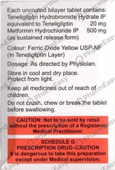 Tenlimac M 500 Strip Of 15 Tablets: Uses, Side Effects, Price & Dosage ...