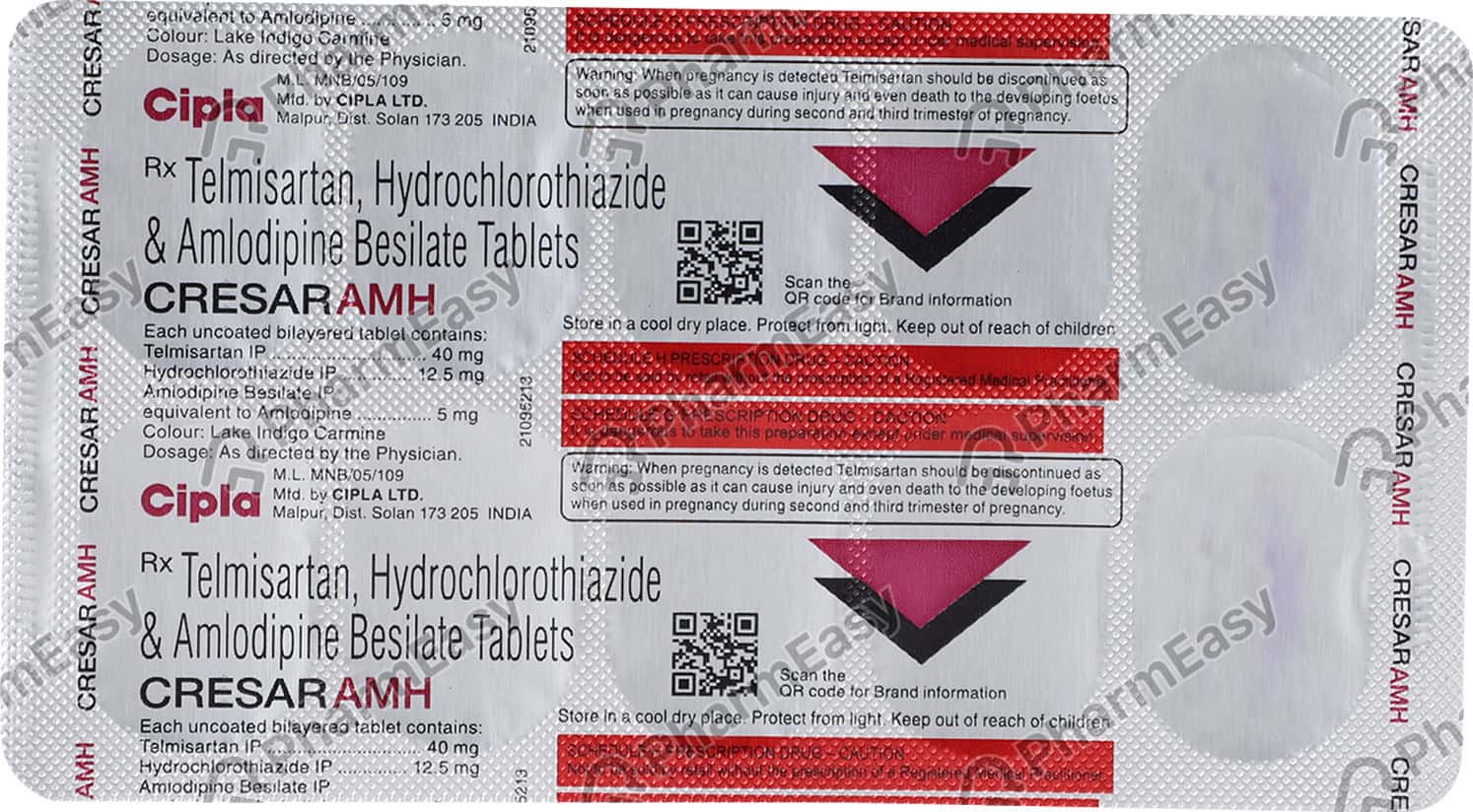 Buy Cresar Amh Strip Of 10 Tablets Online at Flat 15% OFF | PharmEasy