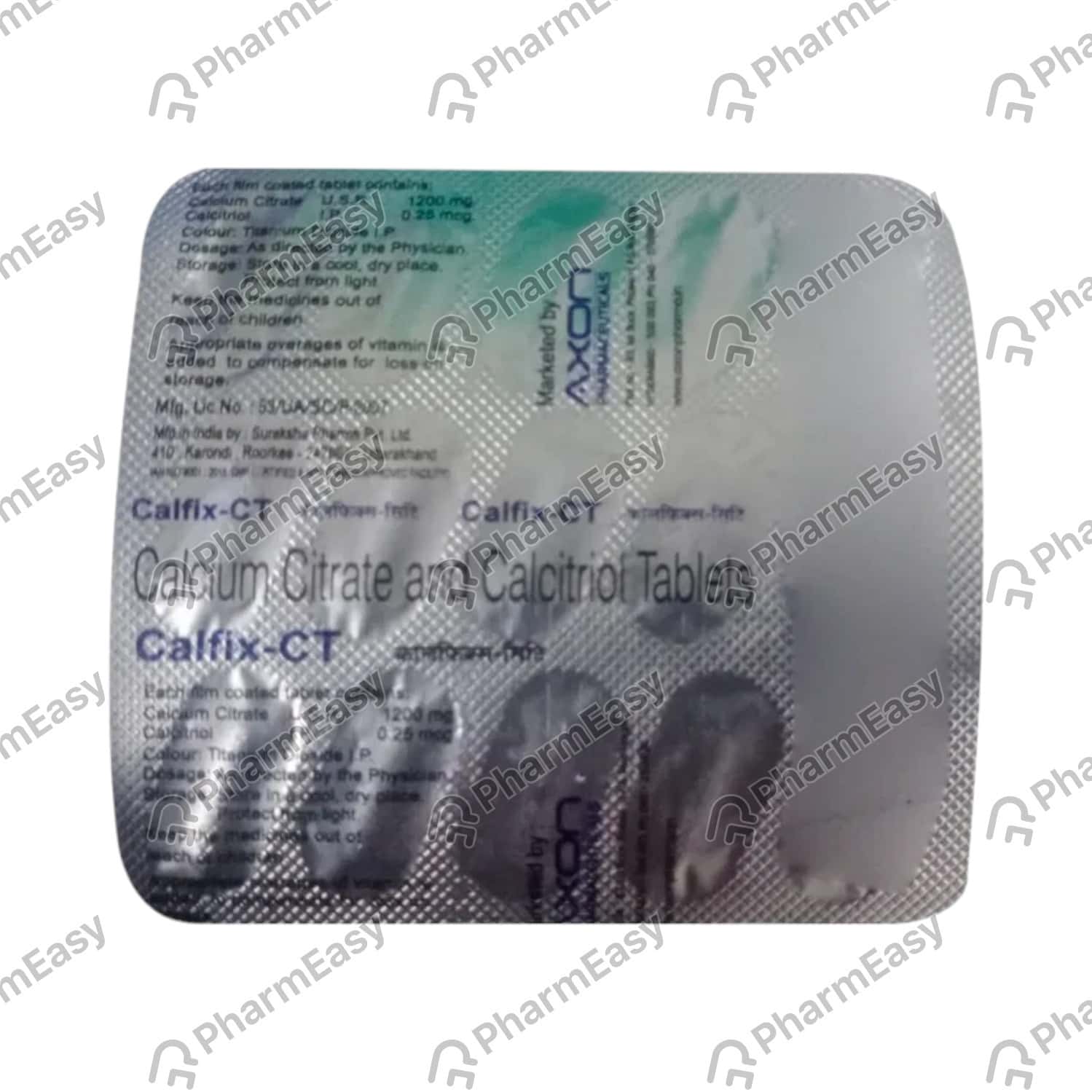 Calfix Ct Strip Of 15 Tablets: Uses, Side Effects, Price & Dosage ...