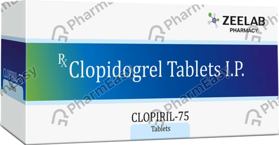 Clopiril 75 MG Tablet (10): Uses, Side Effects, Price & Dosage | PharmEasy