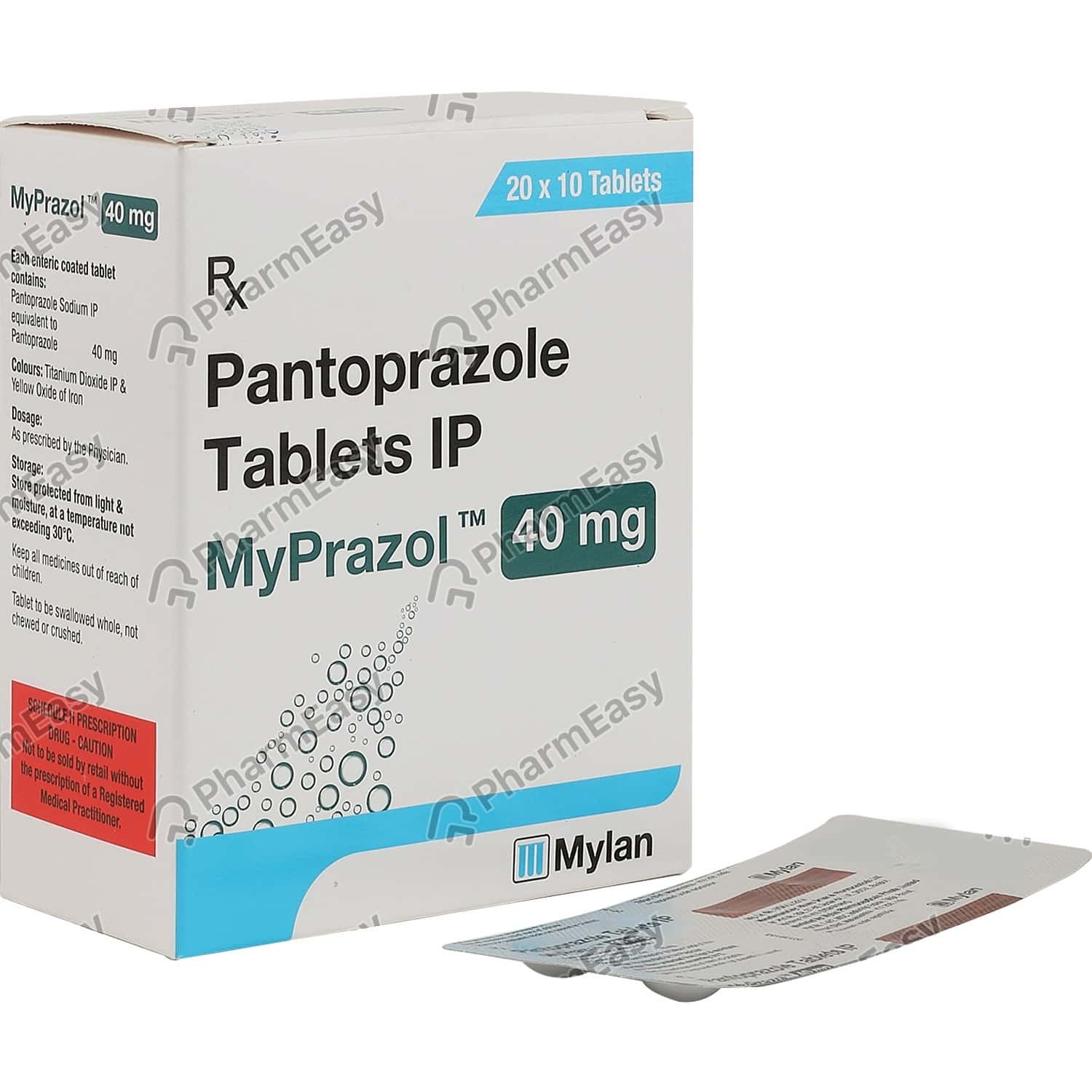 Myprazol 40 MG Tablet (10): Uses, Side Effects, Price & Dosage | PharmEasy
