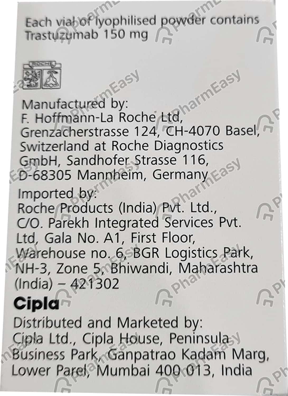 Buy Herclon 150 MG Powder For Infusion (1) Online at Flat 15% OFF ...