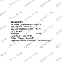 Novastat Asp 10mg Strip Of 10 Capsules: Uses, Side Effects, Price ...