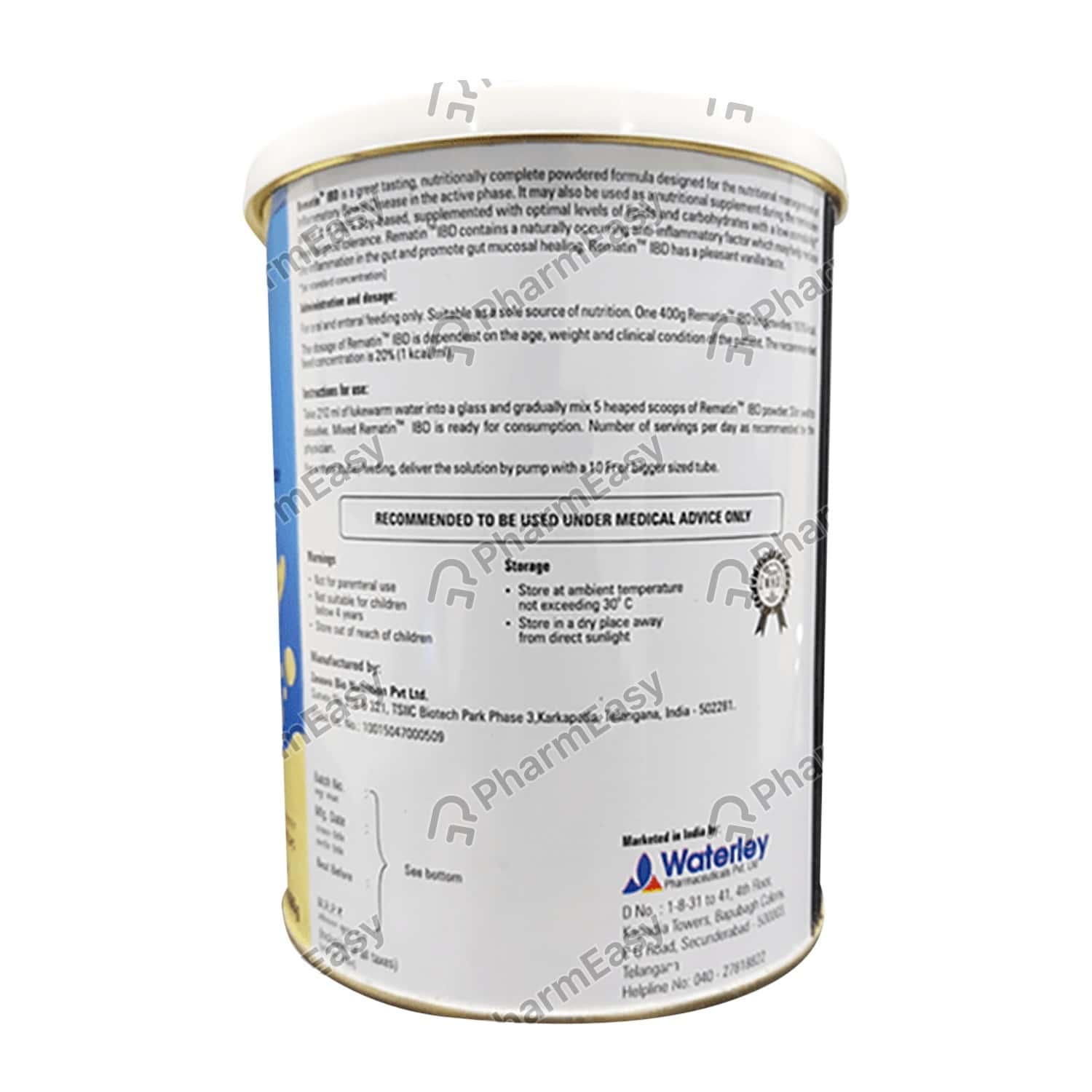 Buy REMATIN IBD VANILLA FLAVOUR POWDER 400GM Online & Get Upto 60% OFF ...