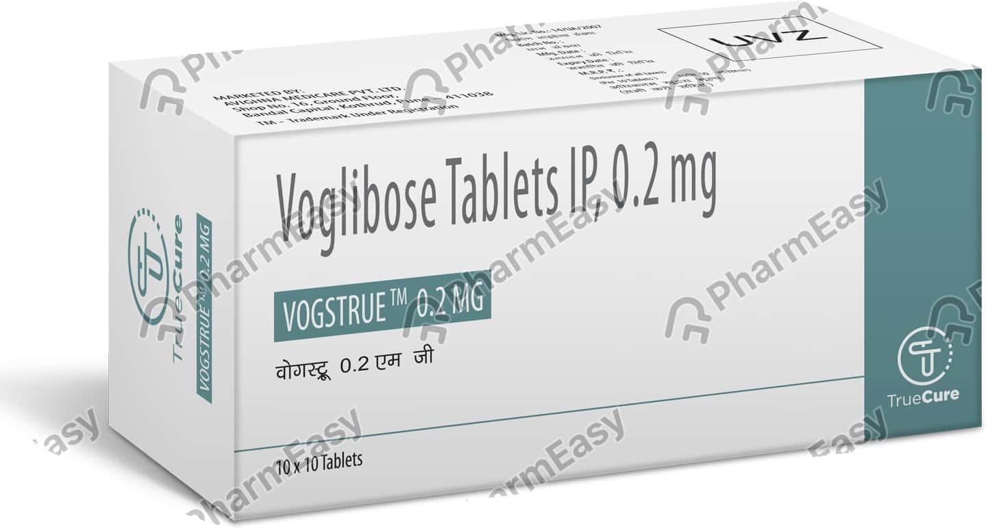 Voglus 0.2 MG Tablet (10): Uses, Side Effects, Price & Dosage | PharmEasy