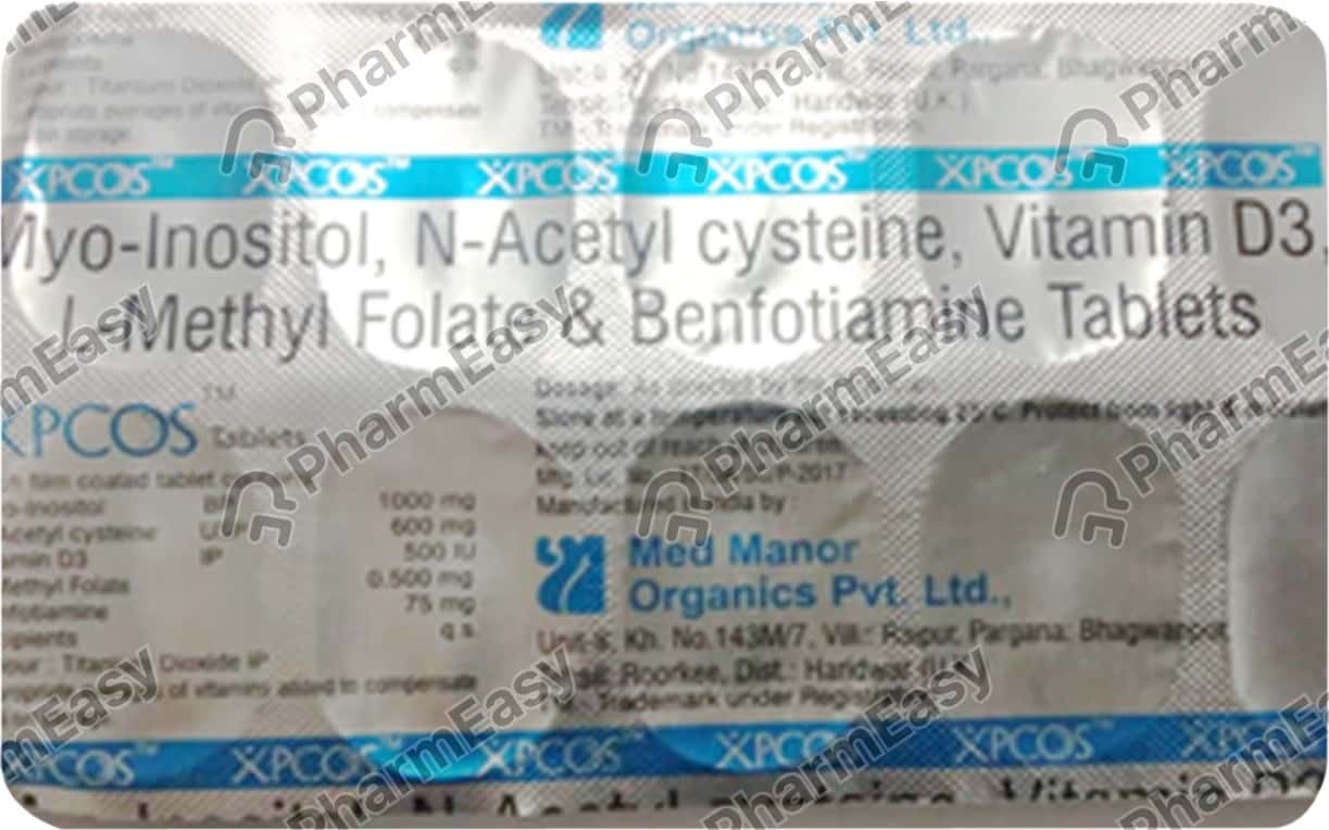 Buy Xpcos Plus Strip Of 10 Tablets Online at Flat 15% OFF | PharmEasy