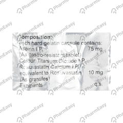 Rosutor A 10/75mg Strip Of 20 Capsules: Uses, Side Effects, Price ...