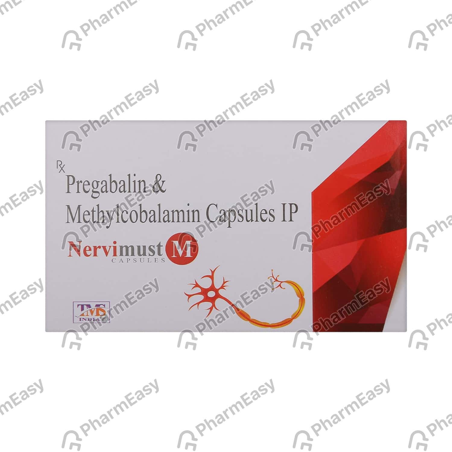 Nervimust M Strip Of 10 Capsules: Uses, Side Effects, Price & Dosage ...