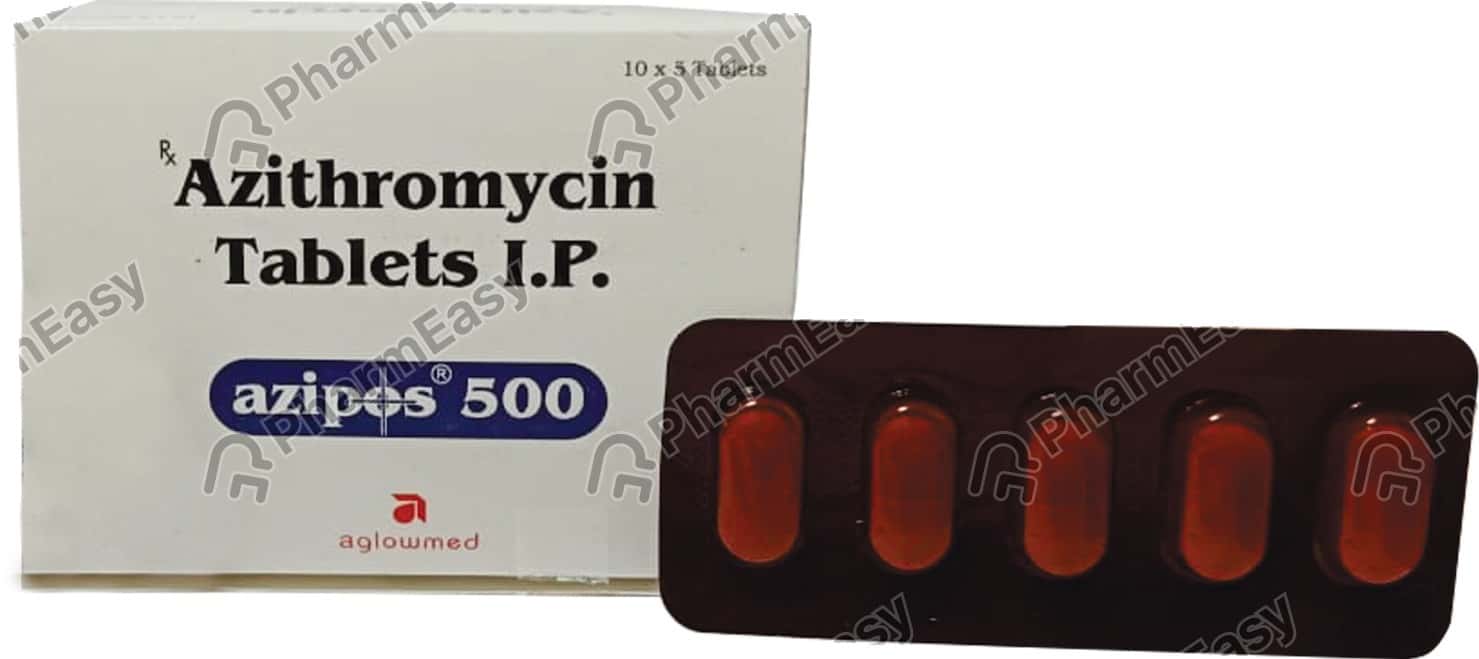 Azipos 500 MG Tablet (5): Uses, Side Effects, Price & Dosage | PharmEasy