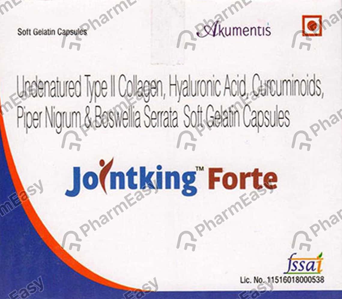 Buy Jointking Forte Strip Of 10 Capsules Online at Flat 15% OFF | PharmEasy