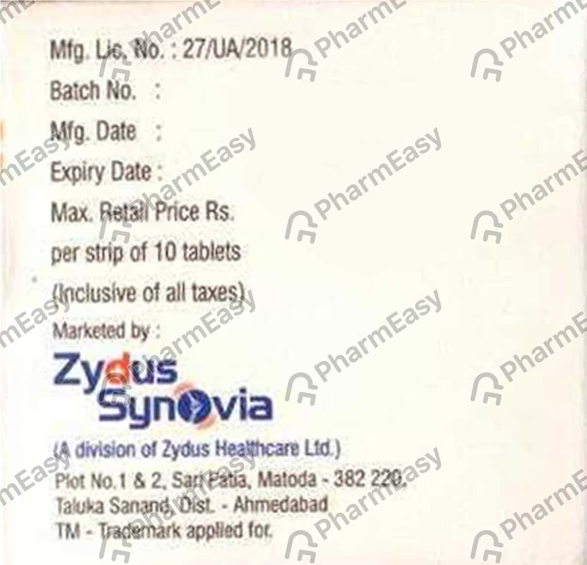 Mimod 25 MG Tablet (10): Uses, Side Effects, Price & Dosage | PharmEasy