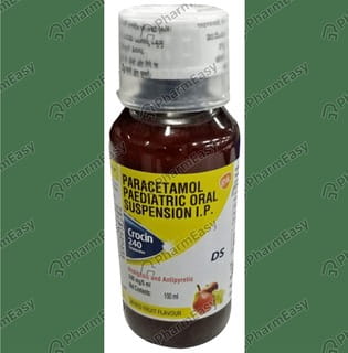 Crocin Ds 240 MG/5ML Suspension (100): Uses, Side Effects, Price ...