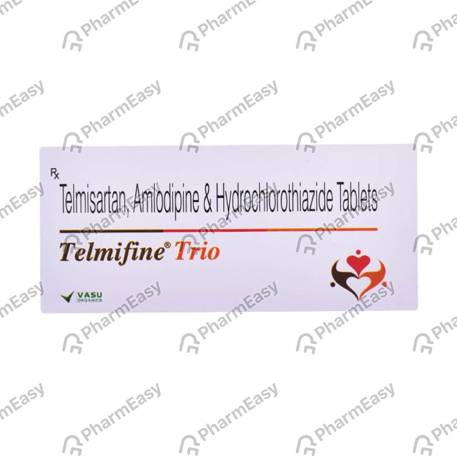 Telmifine Trio 40mg Strip Of 10 Tablets: Uses, Side Effects, Price ...