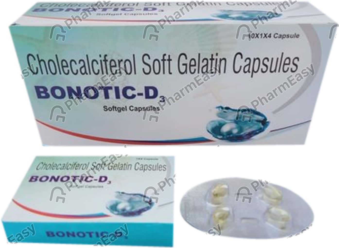 Bonotic D3 60000 IU Capsule (4): Uses, Side Effects, Price & Dosage ...