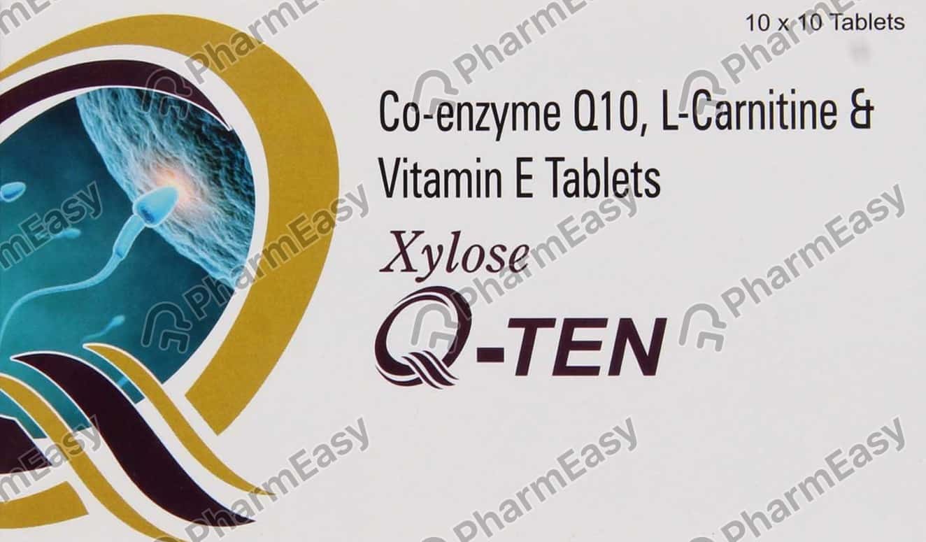 Buy Q Ten Strip Of 10 Tablets Online & Save Up to 24% at PharmEasy