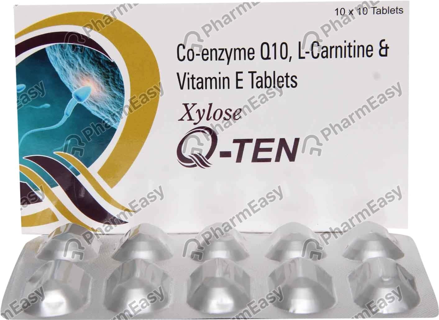 Buy Q Ten Strip Of 10 Tablets Online at Flat 15% OFF | PharmEasy