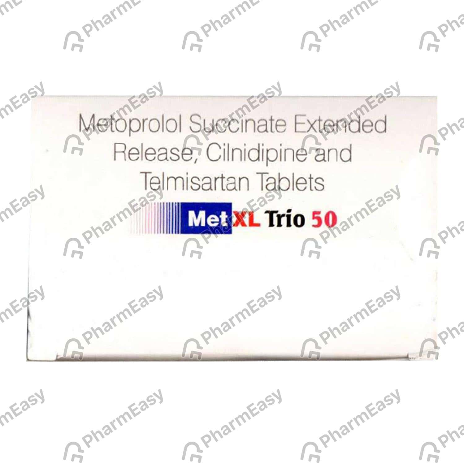 Met Xl Trio 50mg Strip Of 15 Tablets: Uses, Side Effects, Price ...