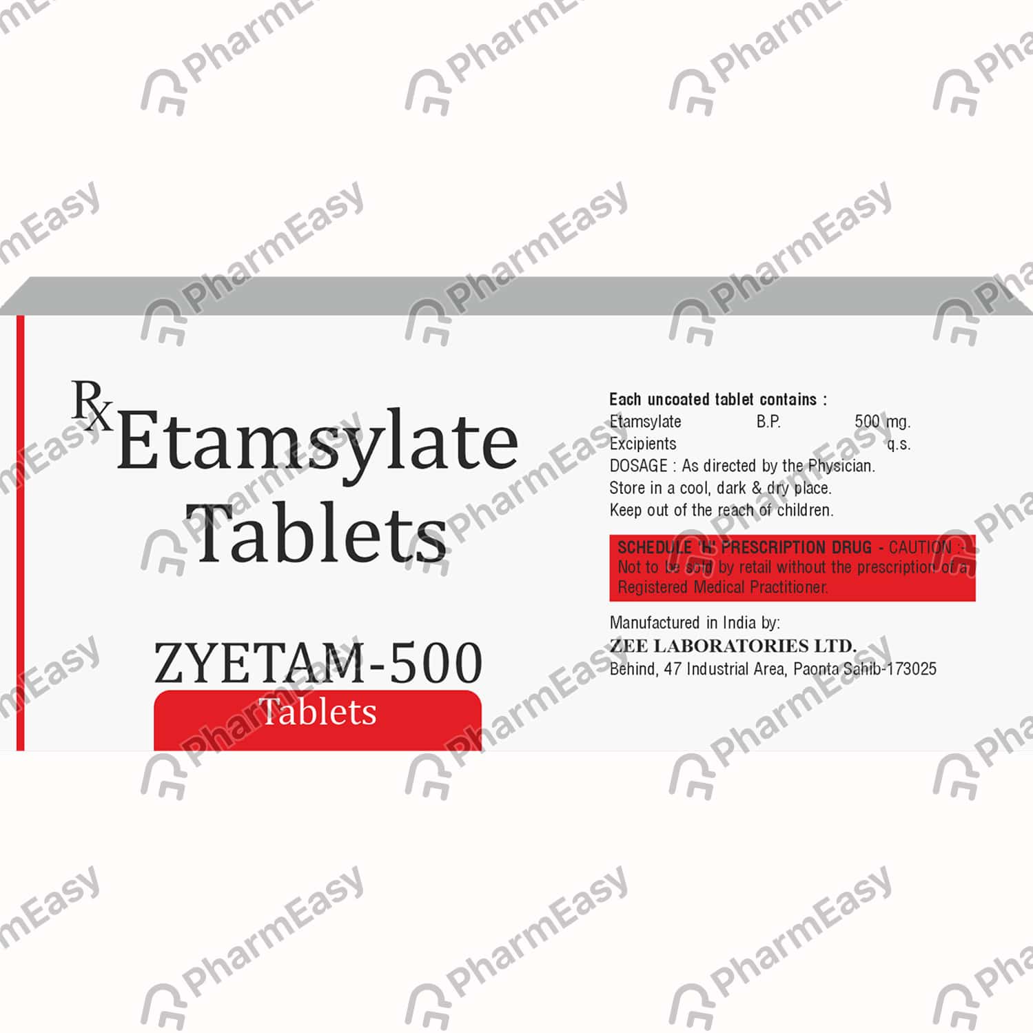 Buy Zyetam 500 MG Tablet (10) Online at Flat 15% OFF | PharmEasy