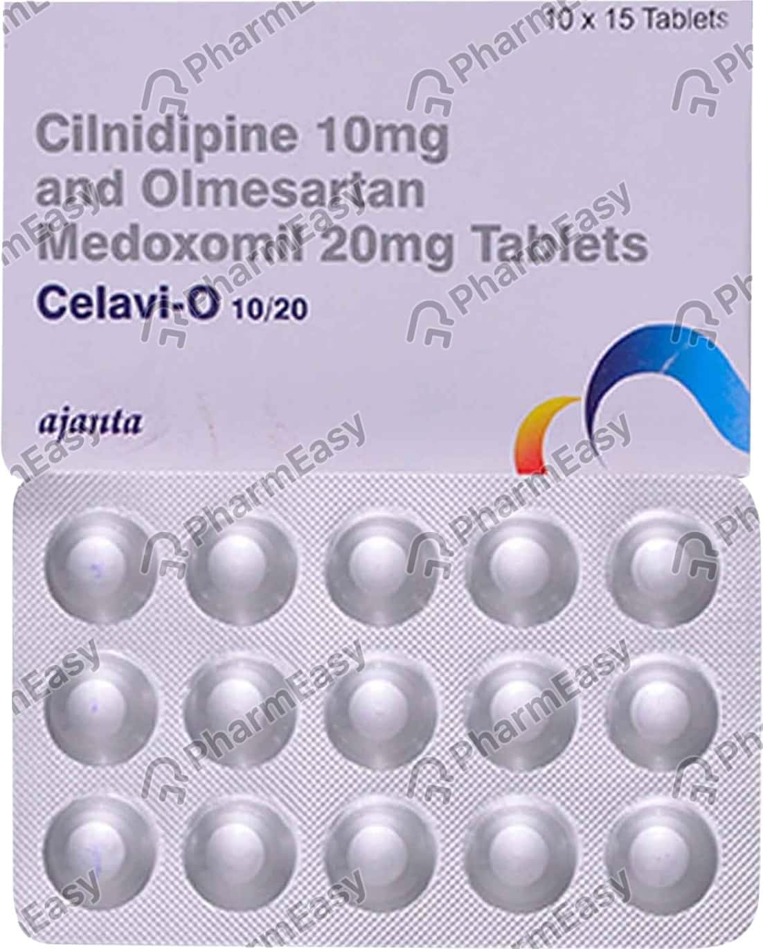 Celavi O 10/20mg Tablets 15'S: Uses, Side Effects, Price & Dosage ...