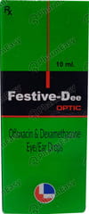 Festive Dee Optic Eye/Ear Drops 10ml: Uses, Side Effects, Price ...