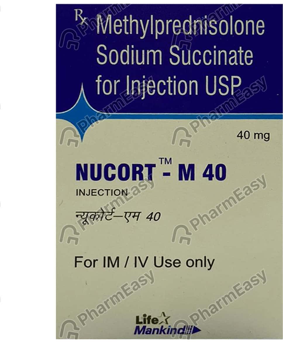 Nucort M 40 MG Powder For Injection (1): Uses, Side Effects, Price ...