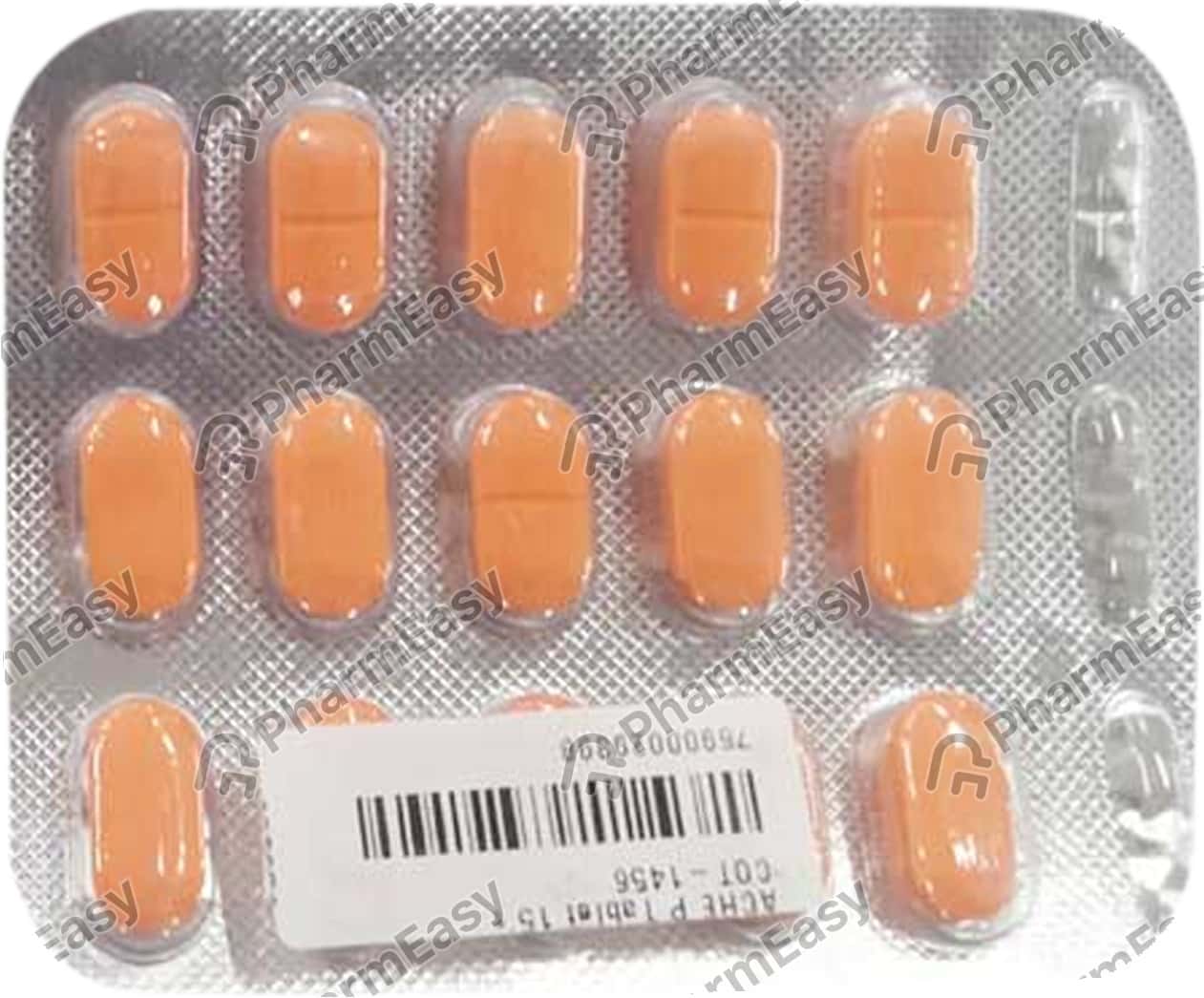Ache P Strip Of 15 Tablets: Uses, Side Effects, Price & Dosage | PharmEasy