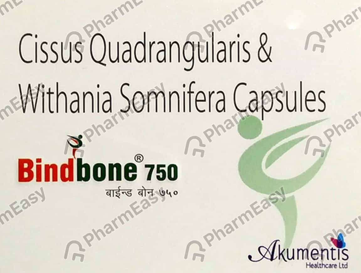 Buy Bindbone 750mg Strip Of 10 Capsules Online at Flat 15% OFF | PharmEasy