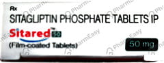 Sitared 50 MG Tablet (7): Uses, Side Effects, Price & Dosage | PharmEasy