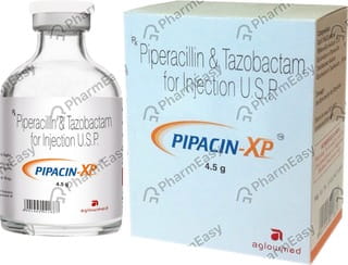 Pipacin Xp 4.5gm Dry Vial Of Powder For Injection: Uses, Side Effects ...