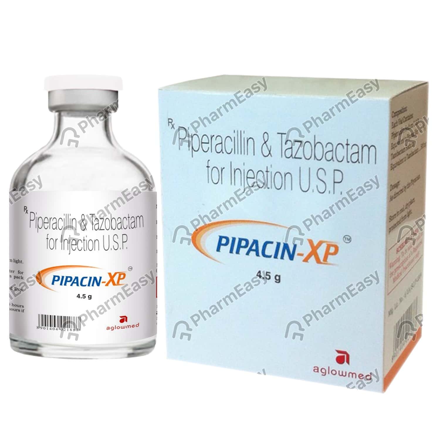 Buy Pipacin Xp 4000/500mg Vial Of 4.5gm Powder For Injection Online at ...