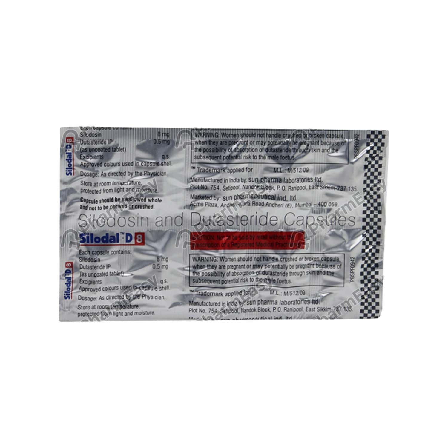 Buy Silodal D 8mg Capsule 10'S Online at Flat 18% OFF* | PharmEasy