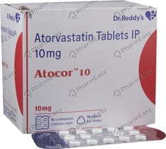 Atocor 10 Tablet: Uses, Side-effects, Price, Dosage & More Info - PharmEasy