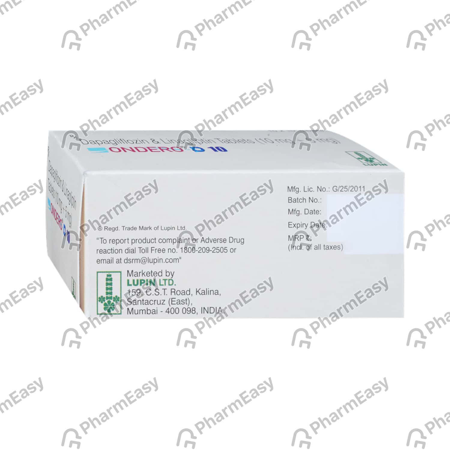 Ondero D 10 Tablet: Uses, Side-effects, Price, Dosage & More Info ...