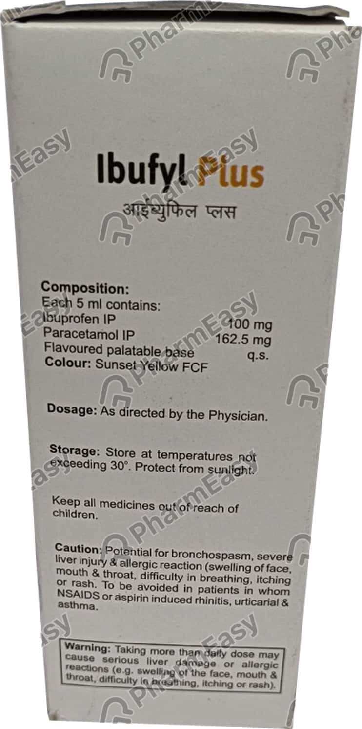 Ibufyl Plus Bottle Of 60ml Suspension: Uses, Side Effects, Price ...