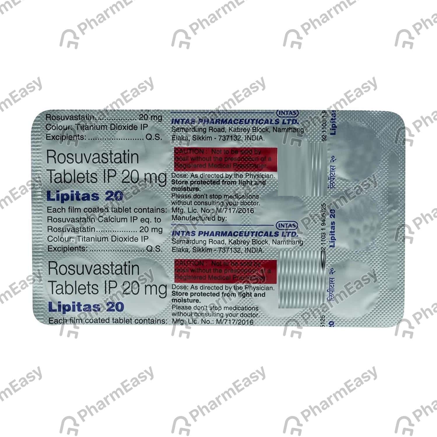 Lipitas 20 MG Tablet (15): Uses, Side Effects, Price & Dosage | PharmEasy