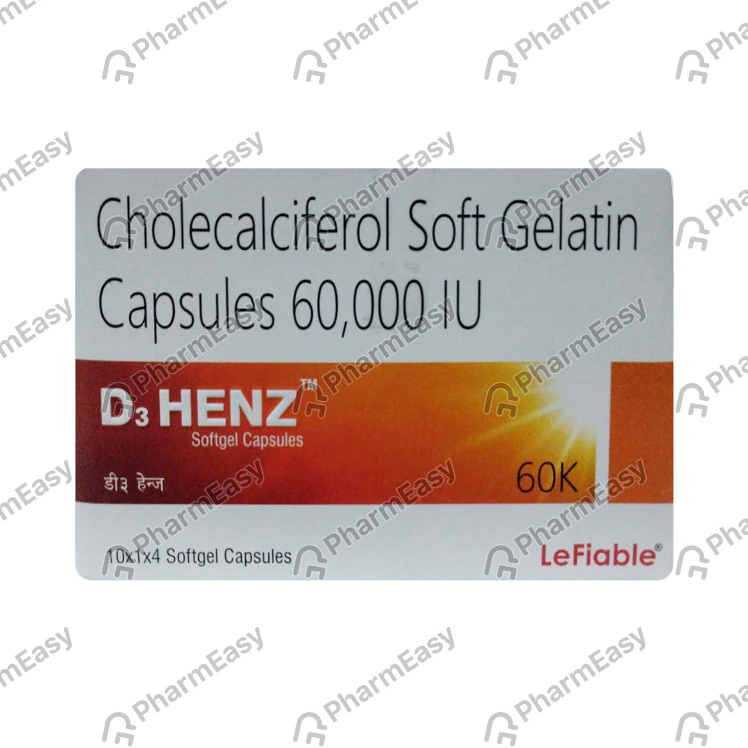 D3 Henz 60000 IU Softgel Capsule (4): Uses, Side Effects, Price ...