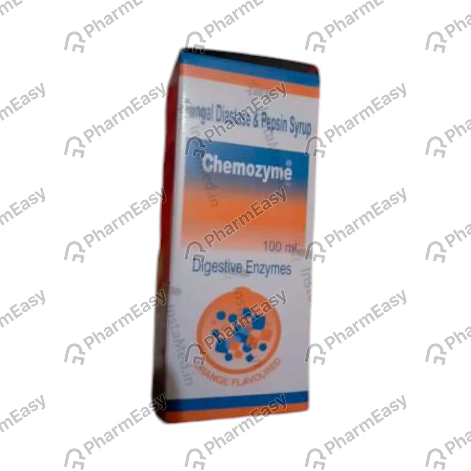 Chemozyme Syrup 100 Ml: Uses, Side Effects, Price & Dosage | PharmEasy