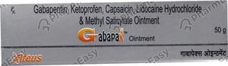 Gabapax Tube Of 50gm Ointment: Uses, Side Effects, Price, Dosage ...