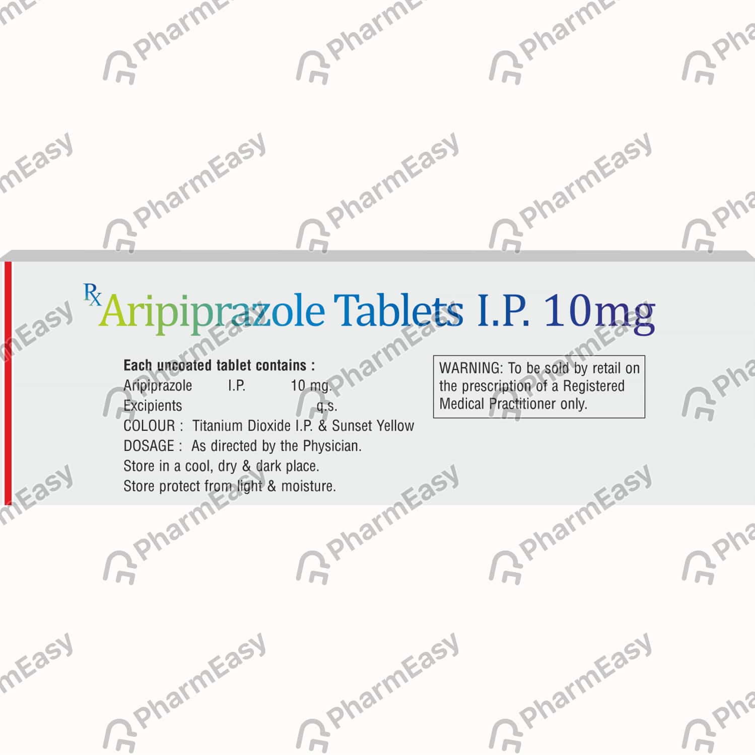 Buy Ariprazole 10 MG Tablet (10) Online at Flat 15% OFF | PharmEasy