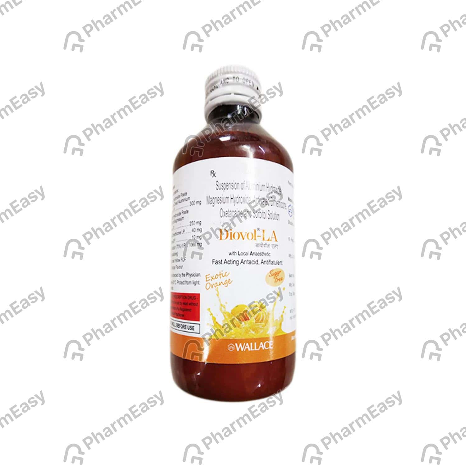 Buy Diovol La Exotic Orange Sugar Free Bottle Of 170ml Solution Online ...